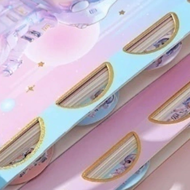 Universe Astro Doll Spiral Notebook with 4 Dividers – Lyikea